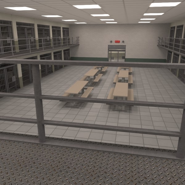 3d model prison complex