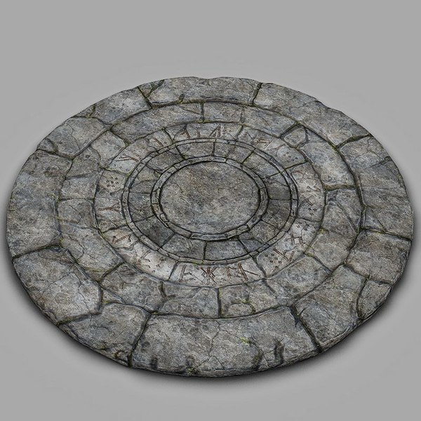 old stone circle obj