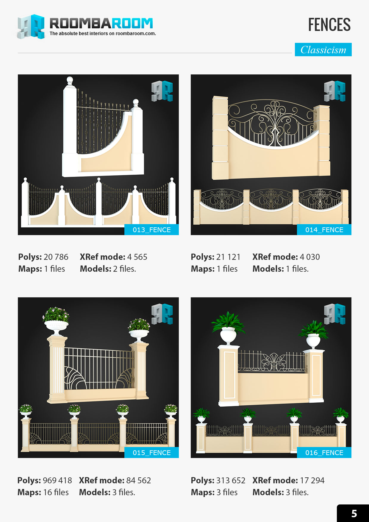 3d architectural modules