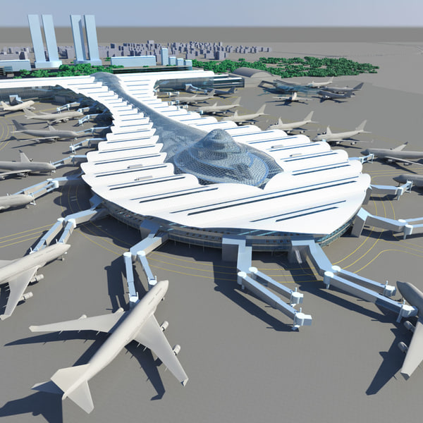 Airport 3D Models for Download | TurboSquid