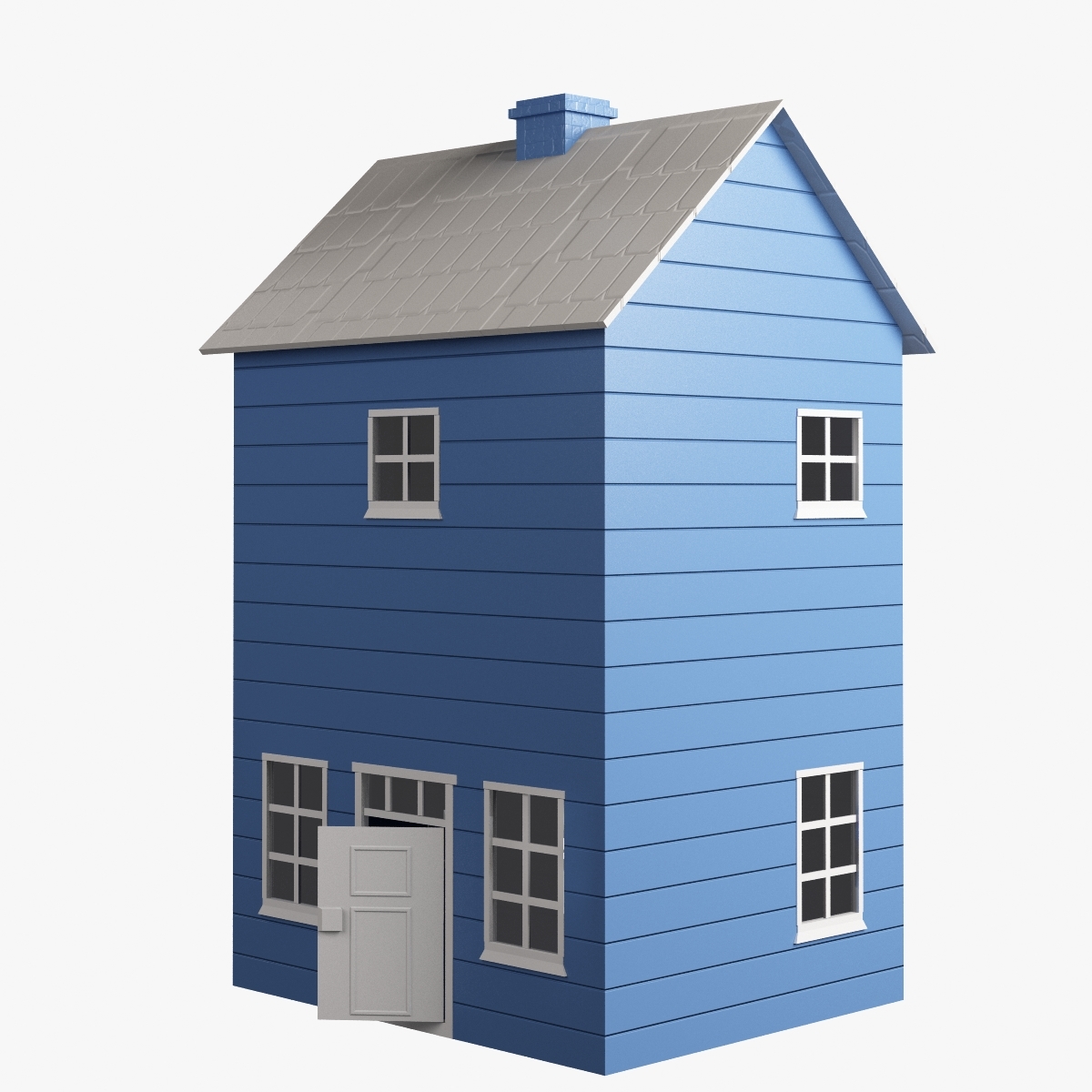 small house toy 3d model