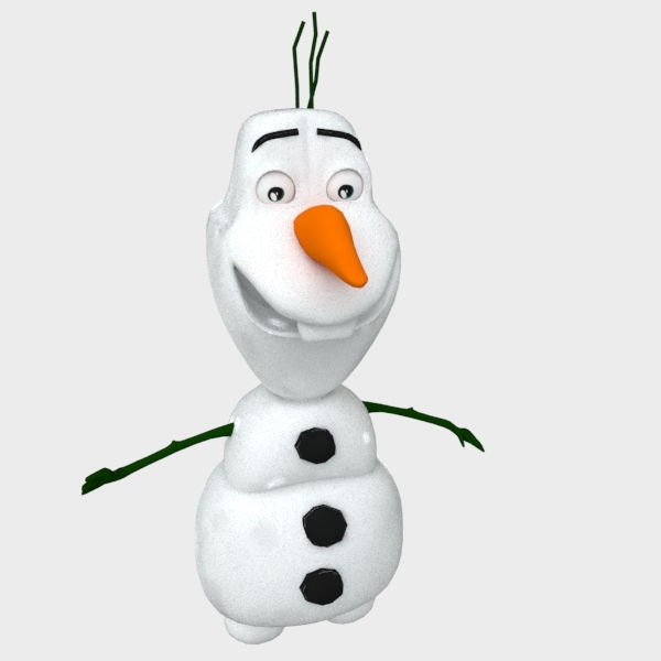 Frozen 3D Models for Download | TurboSquid