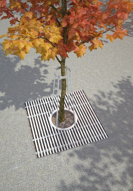 tree grating 3d max
