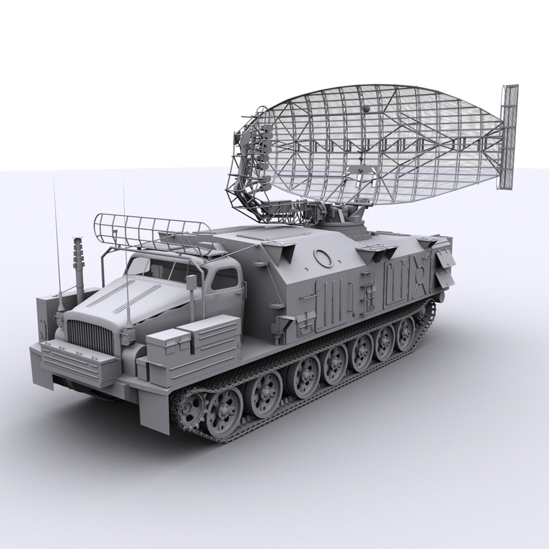 3d model of long track