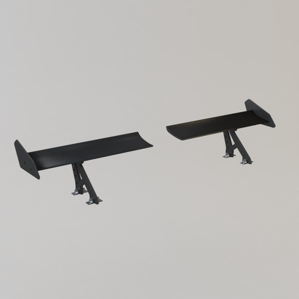 3d model spoilers pack
