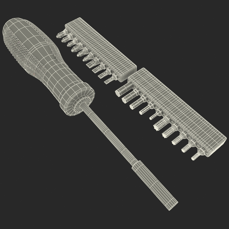 3d bit driver screwdriver set