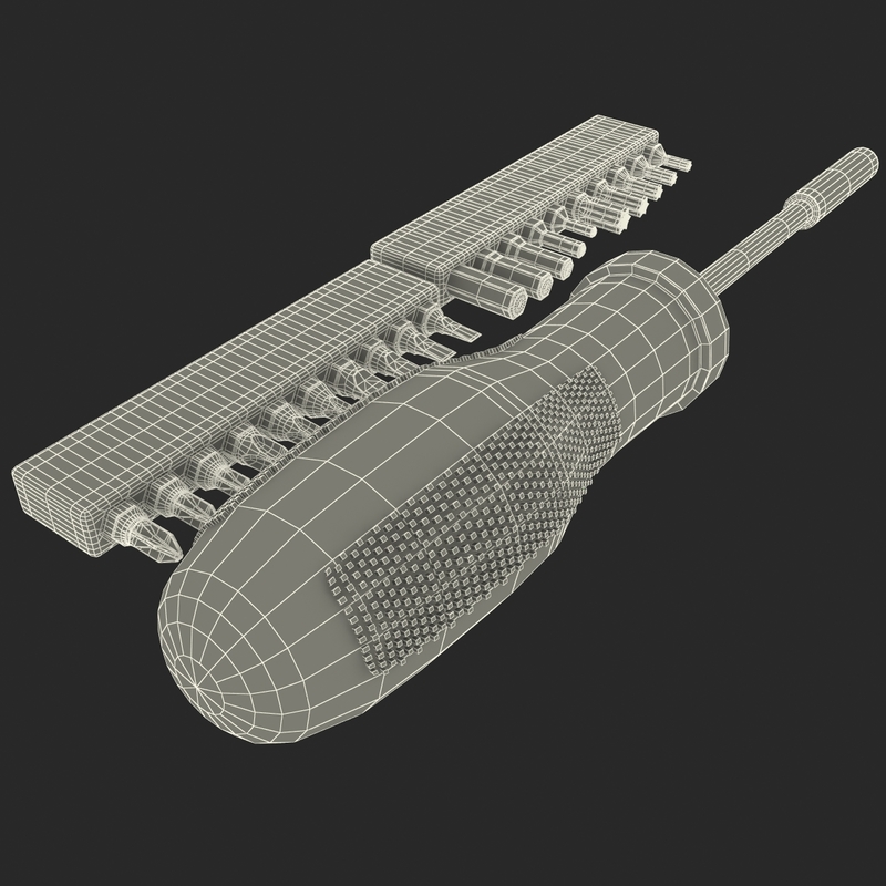 3d bit driver screwdriver set