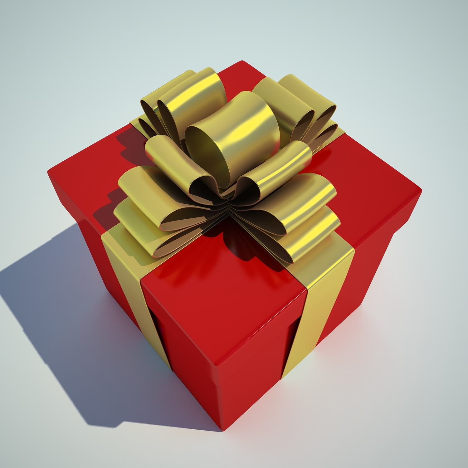 3d model gift box
