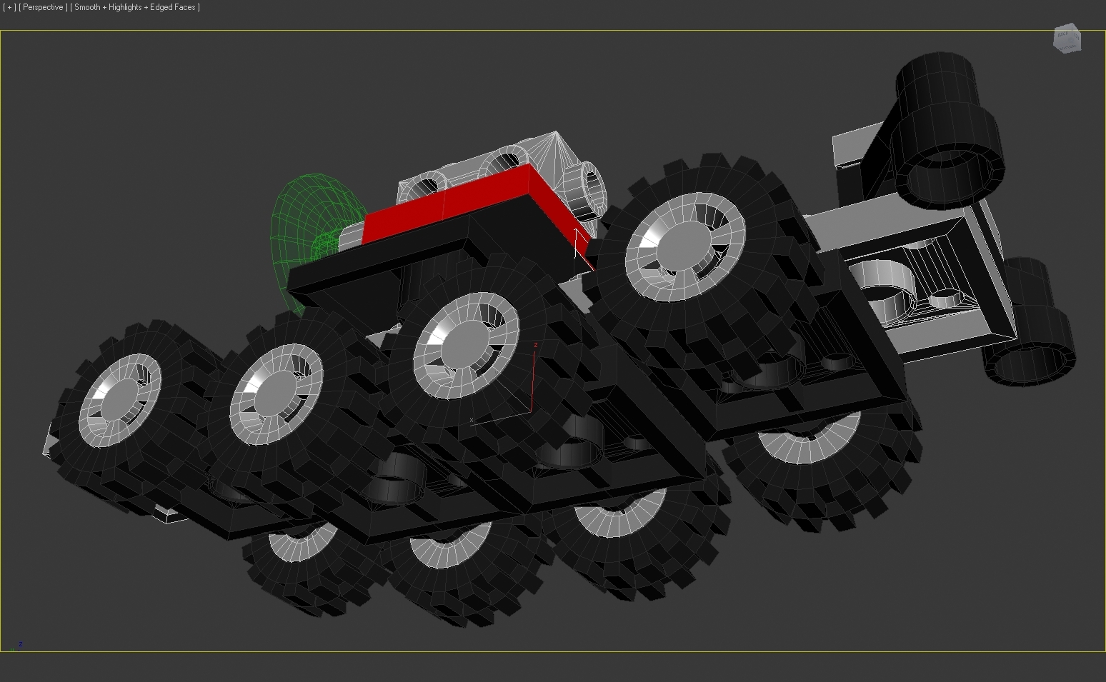 lego space police 3d model