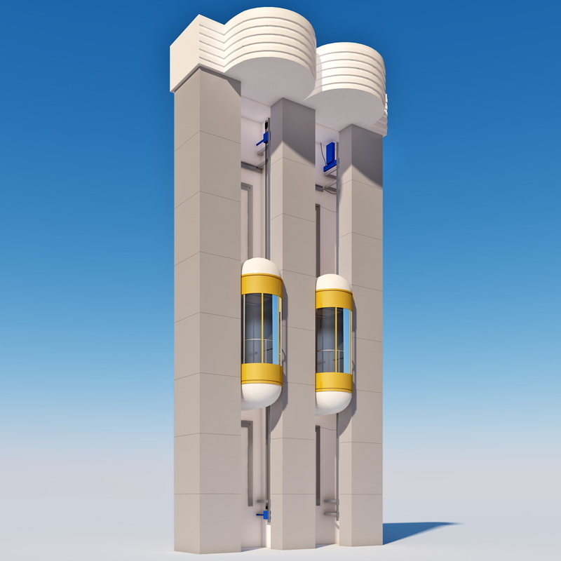 3d model lift 3