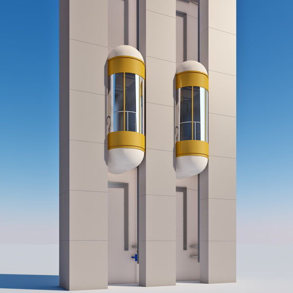 3d model lift 3