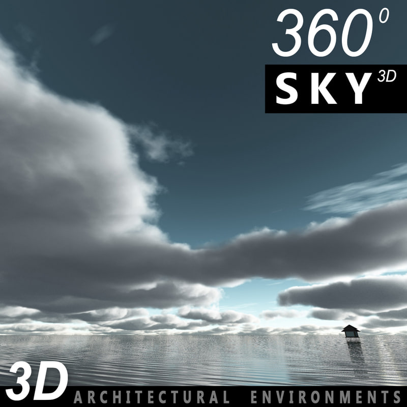 3ds max sky clouds