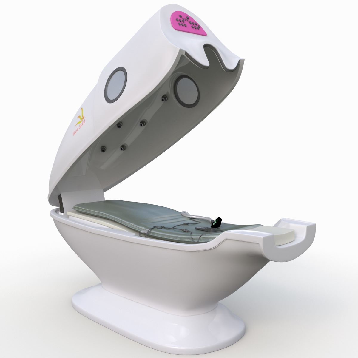 3d spa capsule model