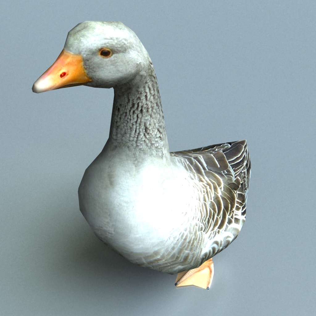 goose 3d model
