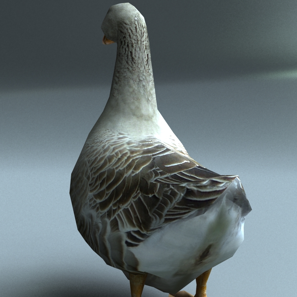 goose 3d model