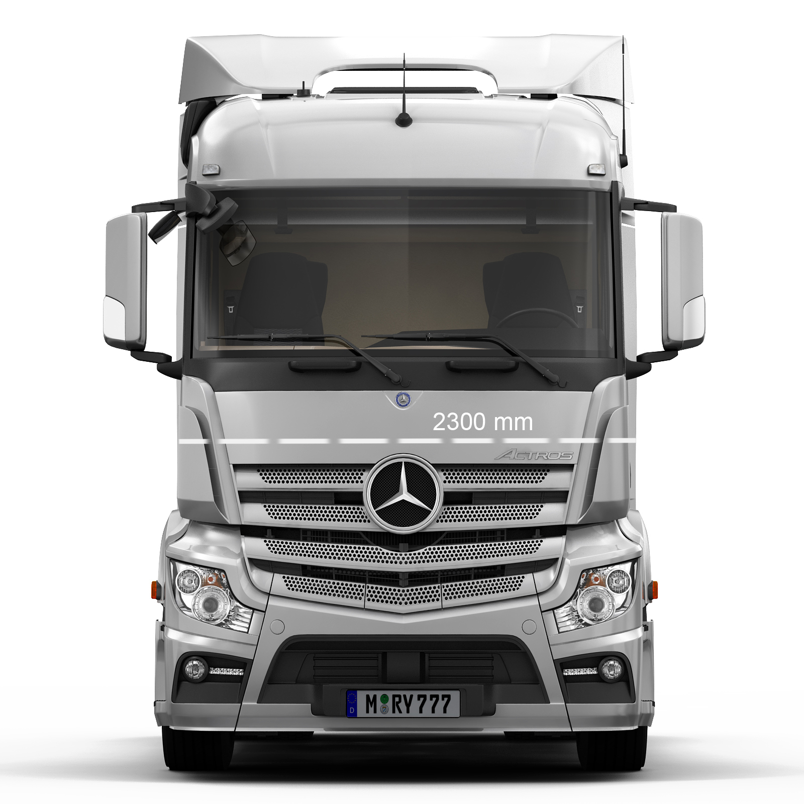 mercedes actros 1845 c4d