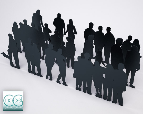3d model human renderings people