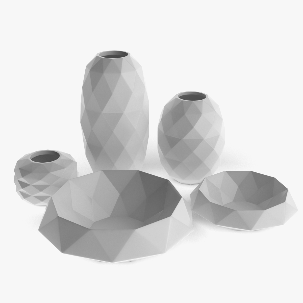 bosa cut vase 3d model