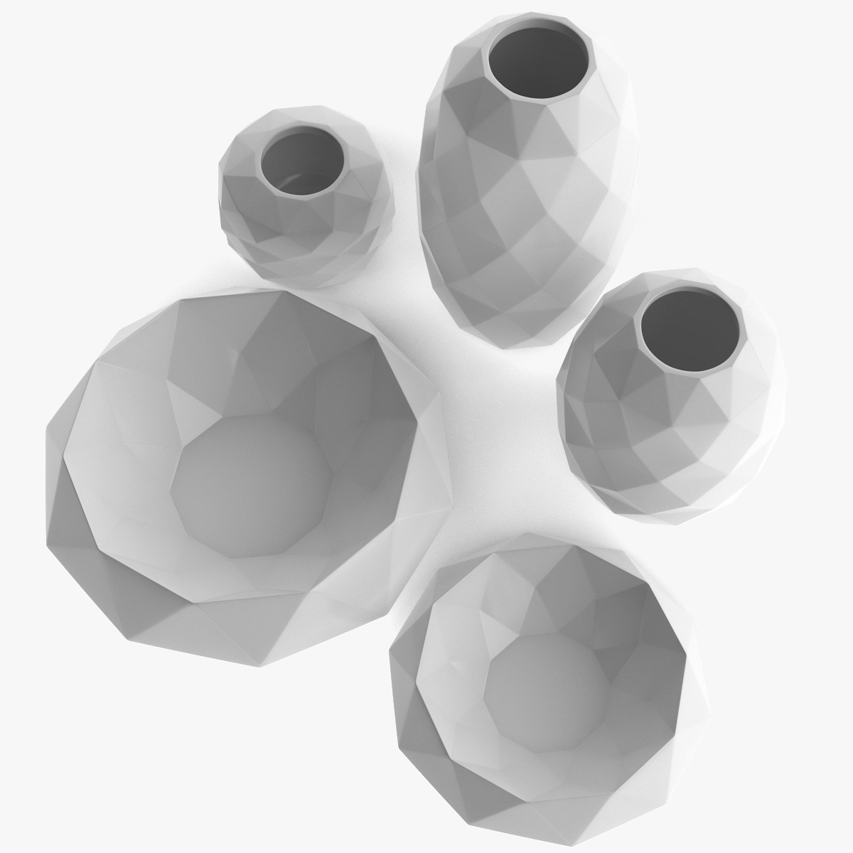 bosa cut vase 3d model