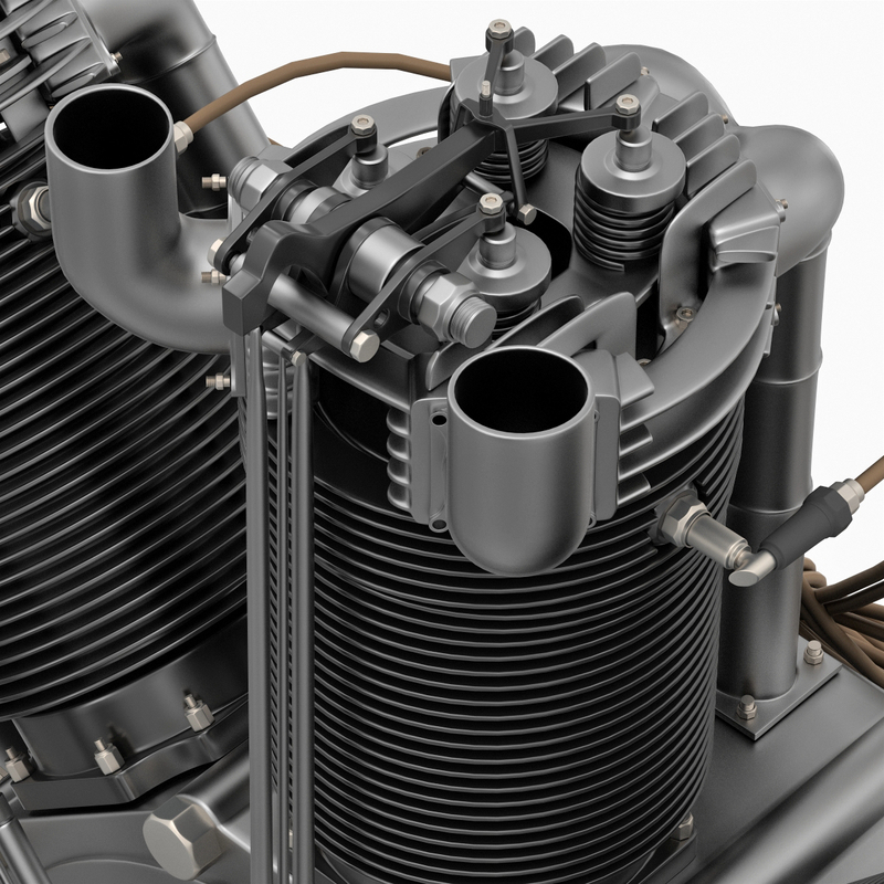 3d bristol jupiter engine 2