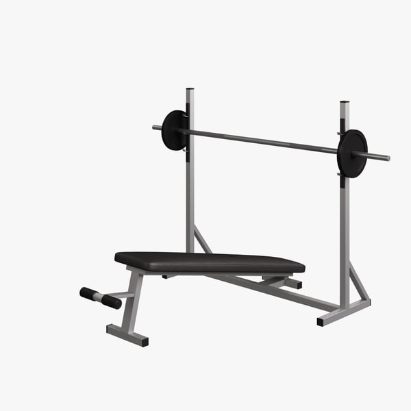 fitness supine bench 005 obj