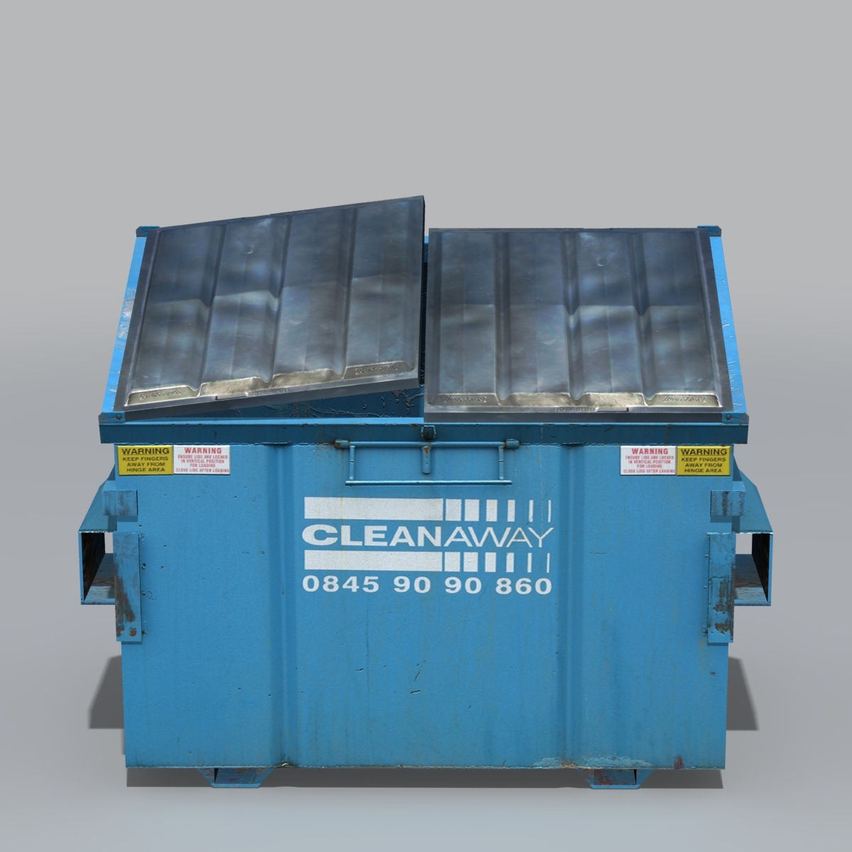 3d model dumpster