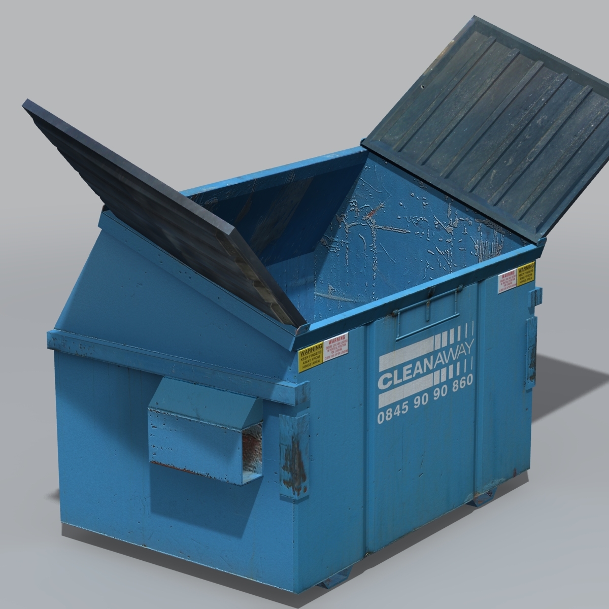 3d model dumpster