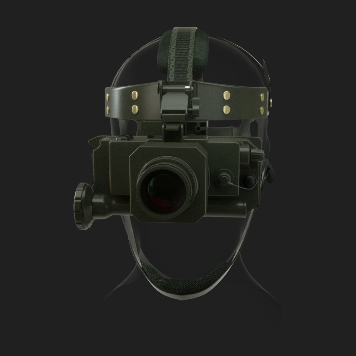 thermal vision goggles 3d model