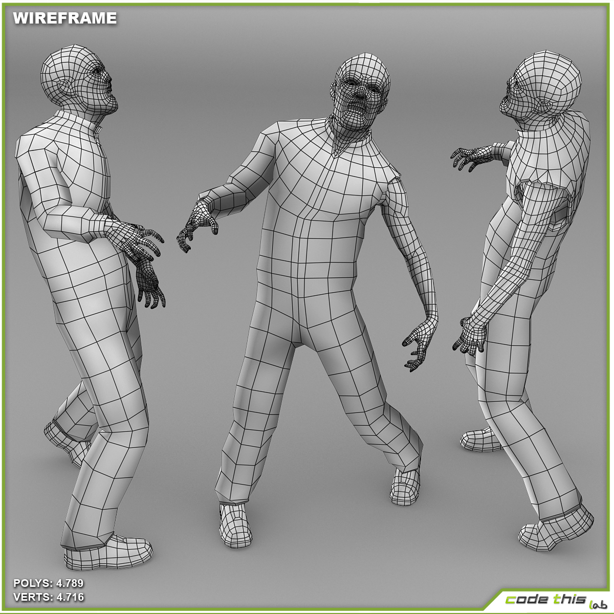 3dsmax zombie