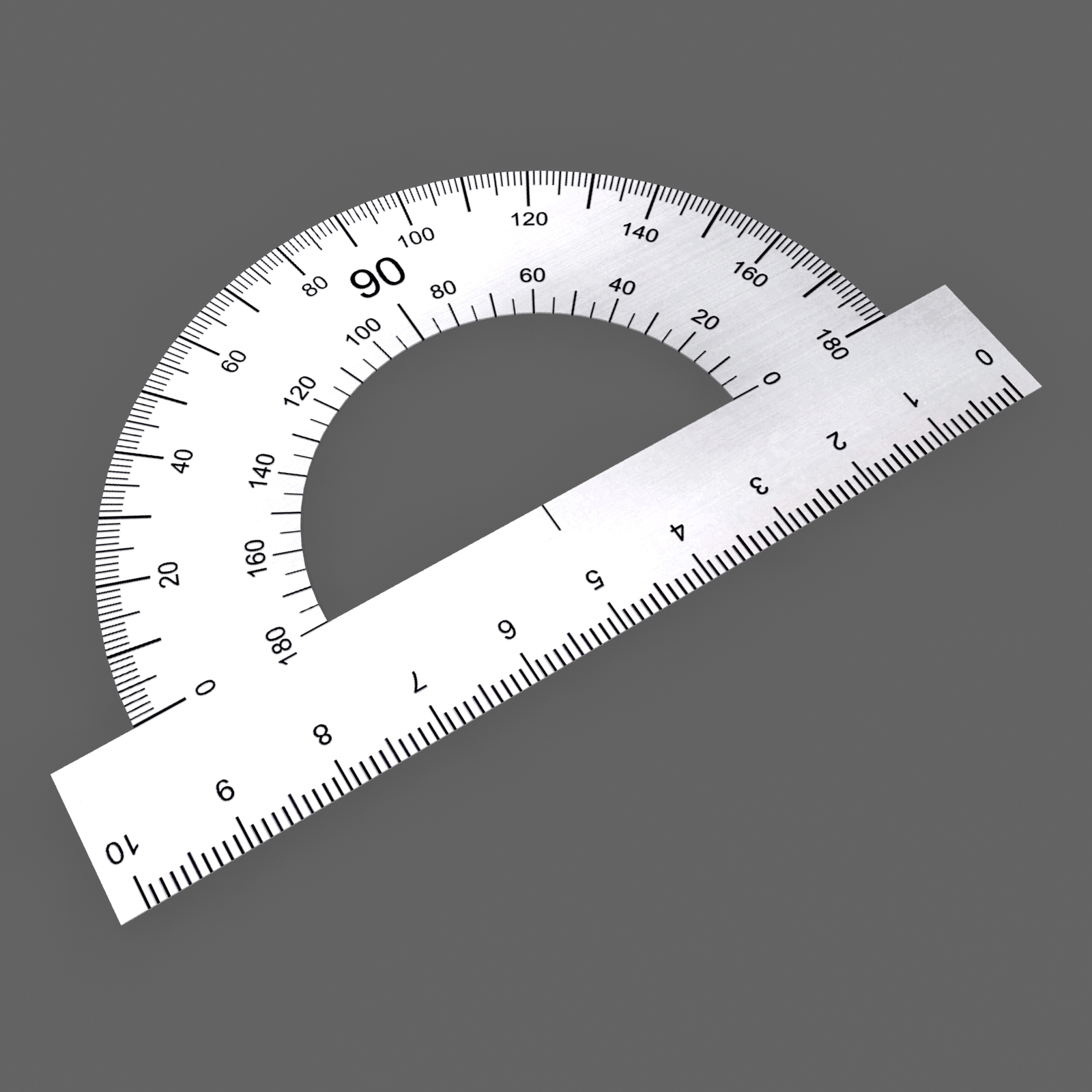 3d measuring rulers model