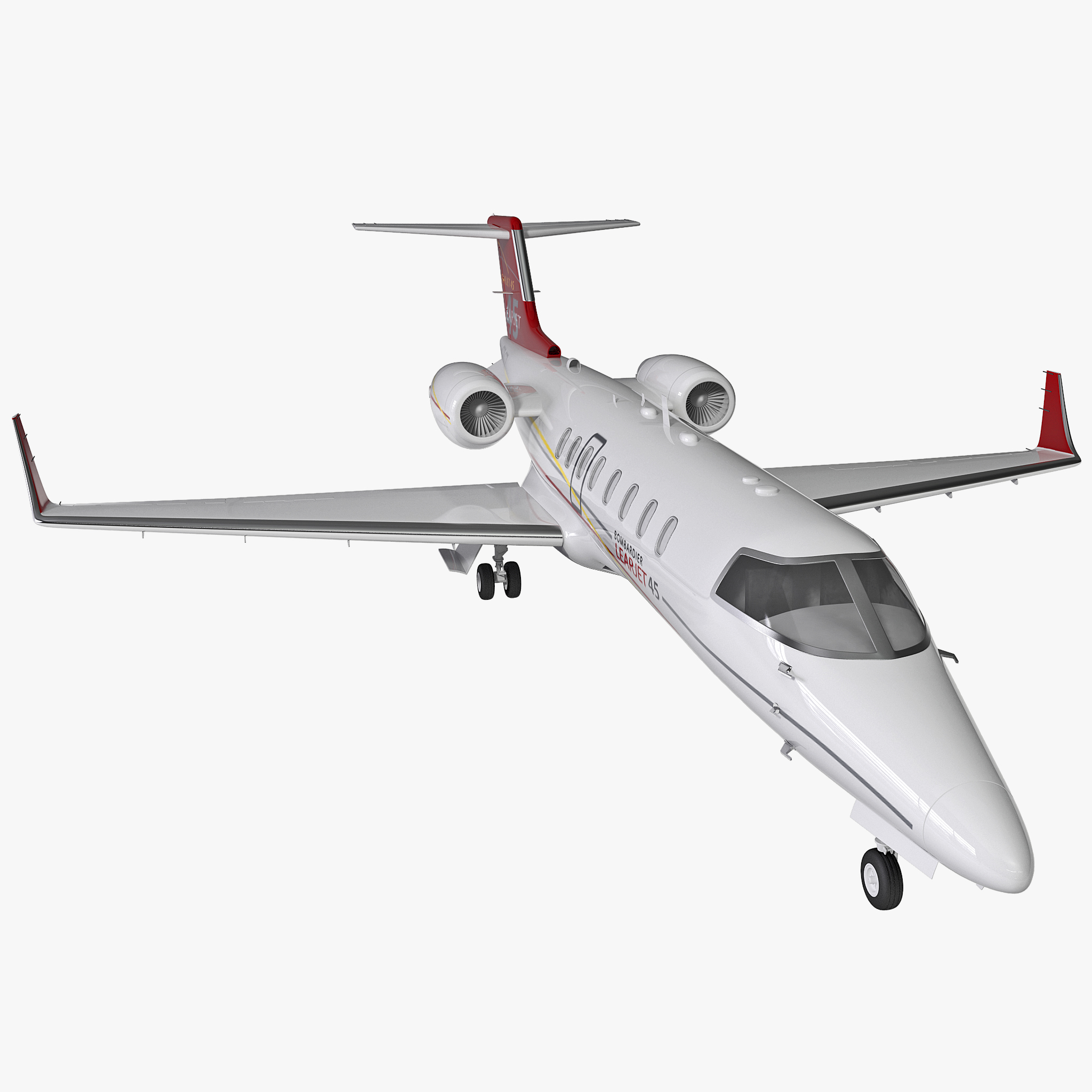 3ds bombardier learjet 45