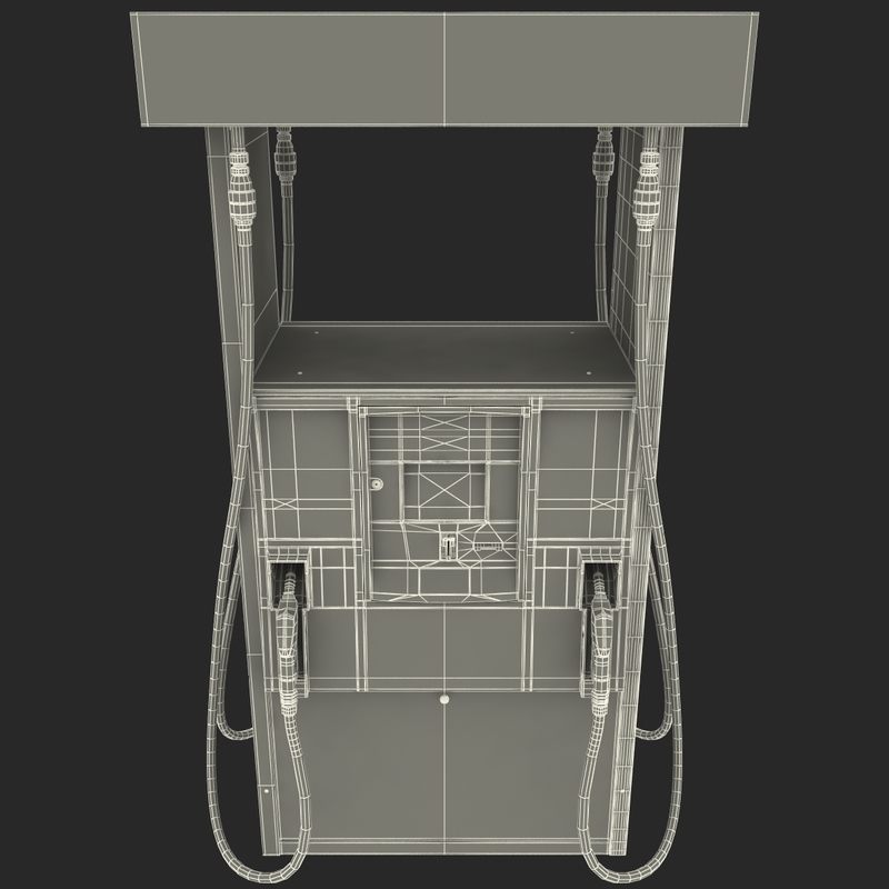 3d gas pump 7 model