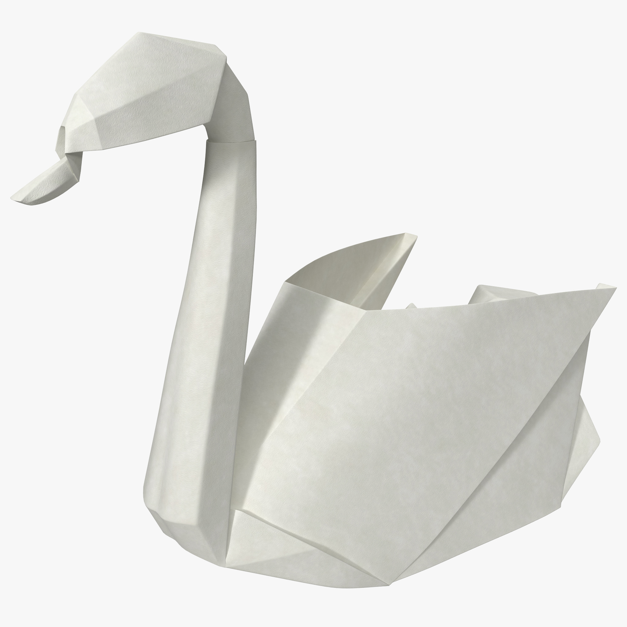3ds Origami Swan