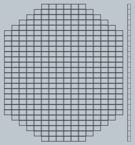 3d model phased array antenna