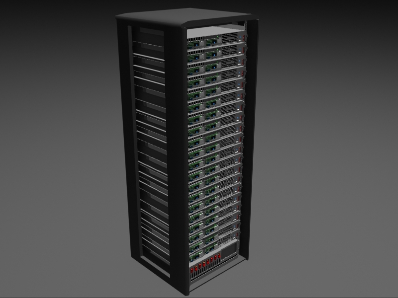 Server Rack 3D Models for Download | TurboSquid