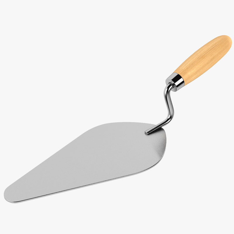 brick trowel 3d model