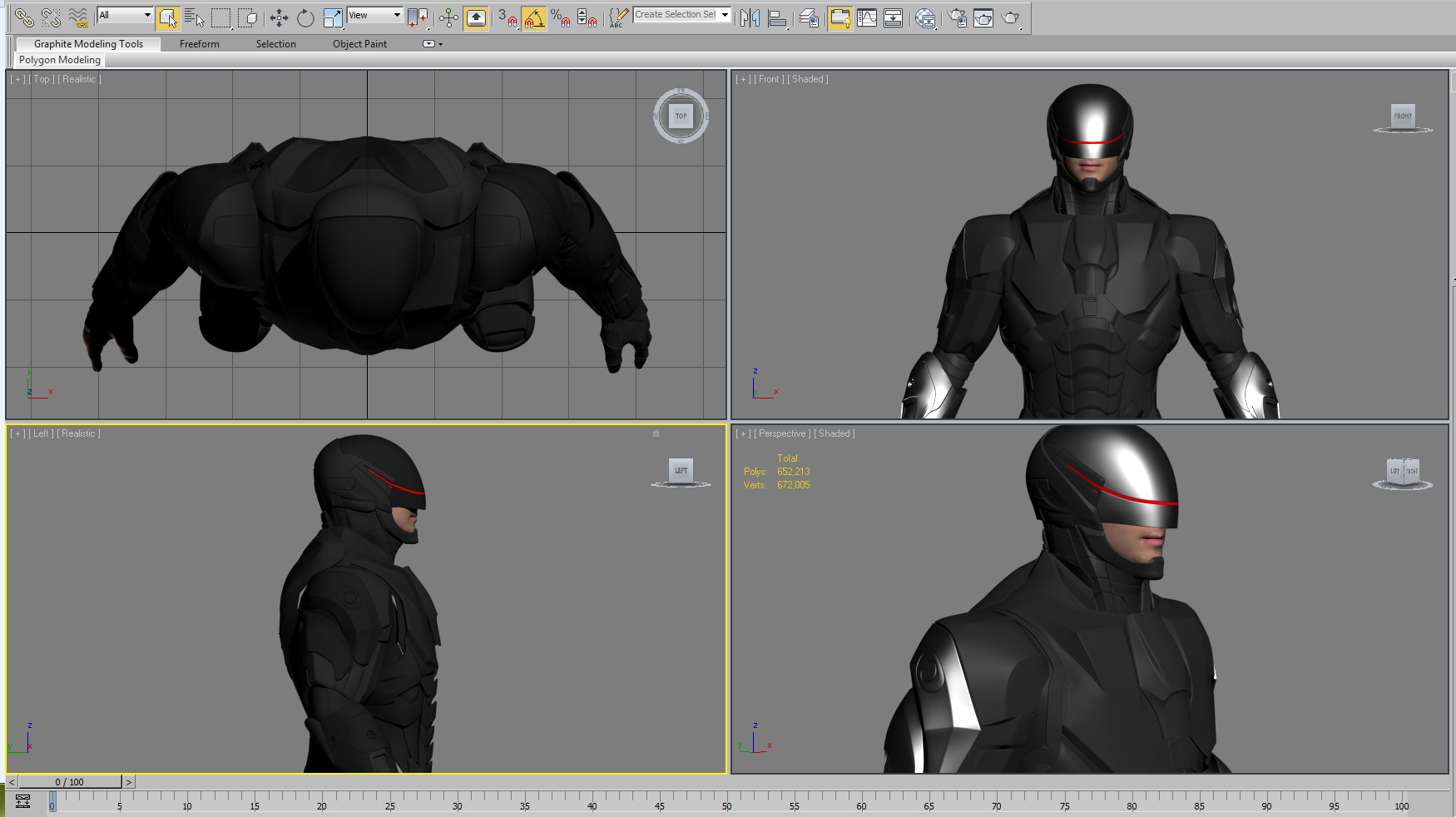 robocop 2014 3d model