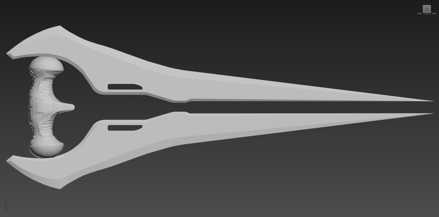 3d energy sword model