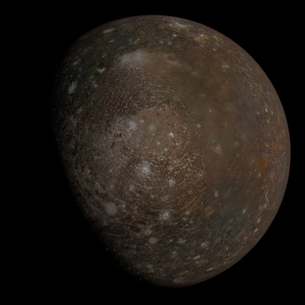 3ds photorealistic callisto