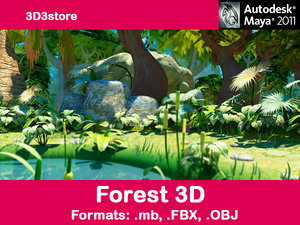 Free 3D Forest Models | TurboSquid
