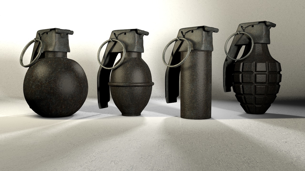c4d grenade pack