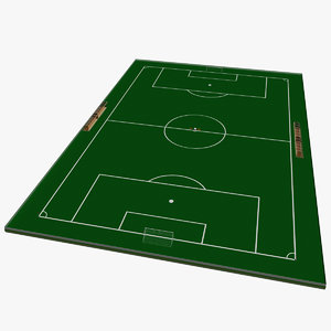 Soccer Pitch 3D Models for Download | TurboSquid