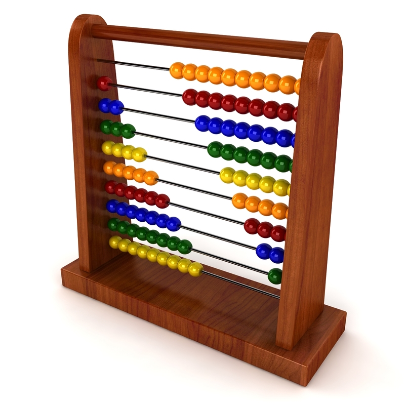 3d model abacus abac