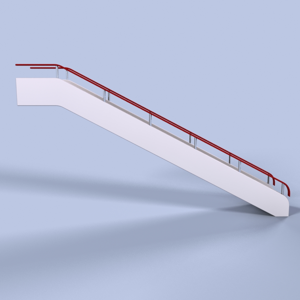 3dsmax stairs airplane air