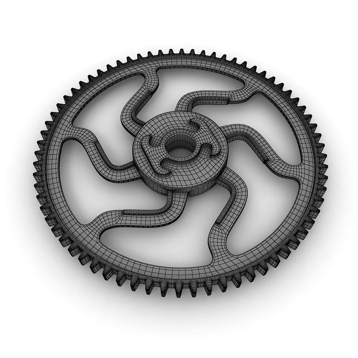 gear 15 steam punk 3d model