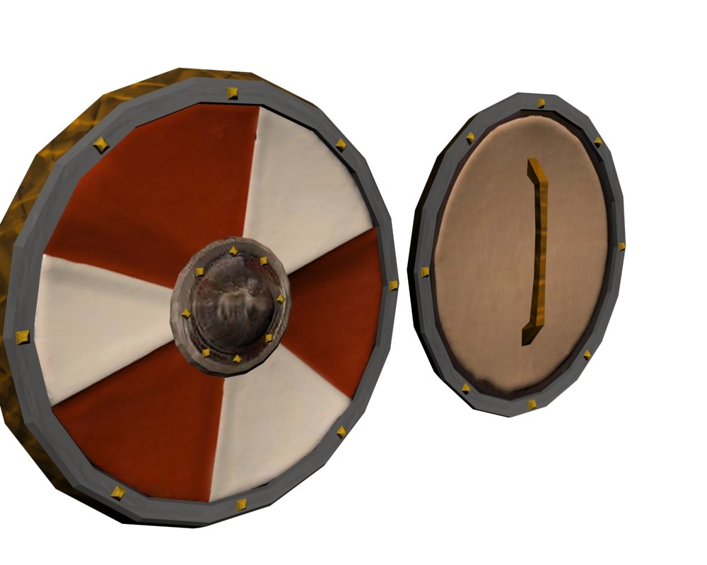 shield targe 3d model
