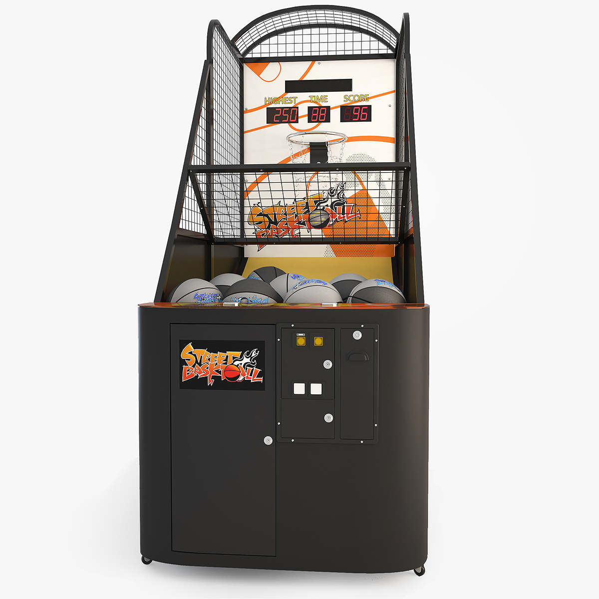 arcade basketball 3d max