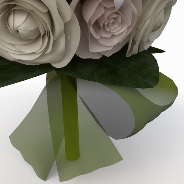 flower bouquet 3d model