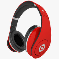 monster ibeats headphones 3d max