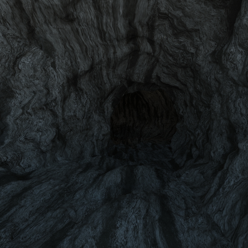 cave rock stones 3d model